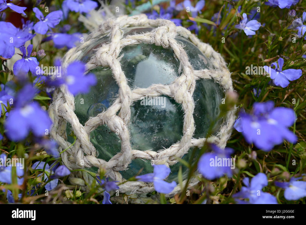 USA, Alaska, Ketchikan, antique Japanese glass fishing floats Stock ...