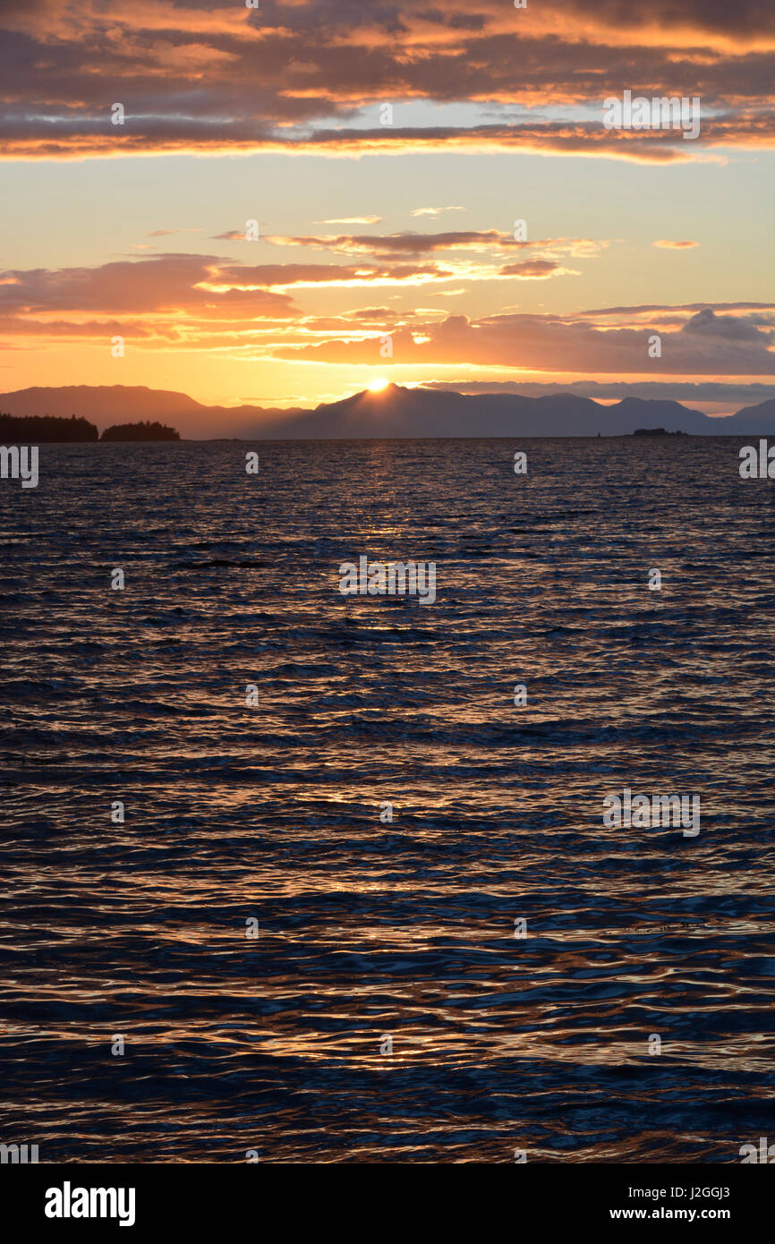 USA, Alaska, Ketchikan sunset Stock Photo - Alamy
