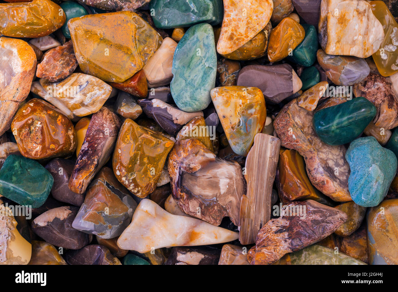 Tucson detail polished rocks hi-res stock photography and images - Alamy