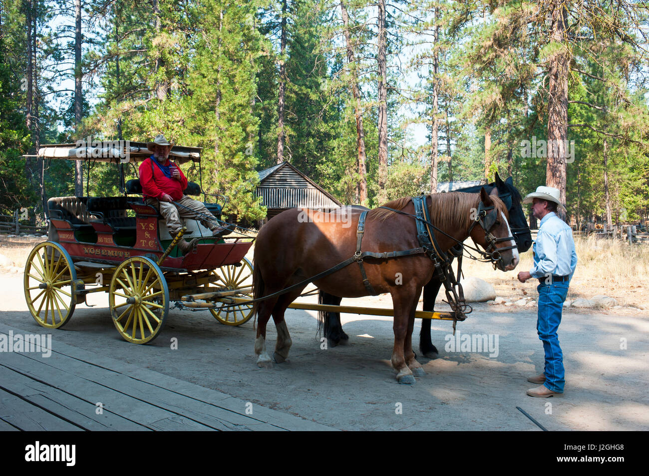 Horse Drawn Stagecoach High Resolution Stock Photography and Images - Alamy