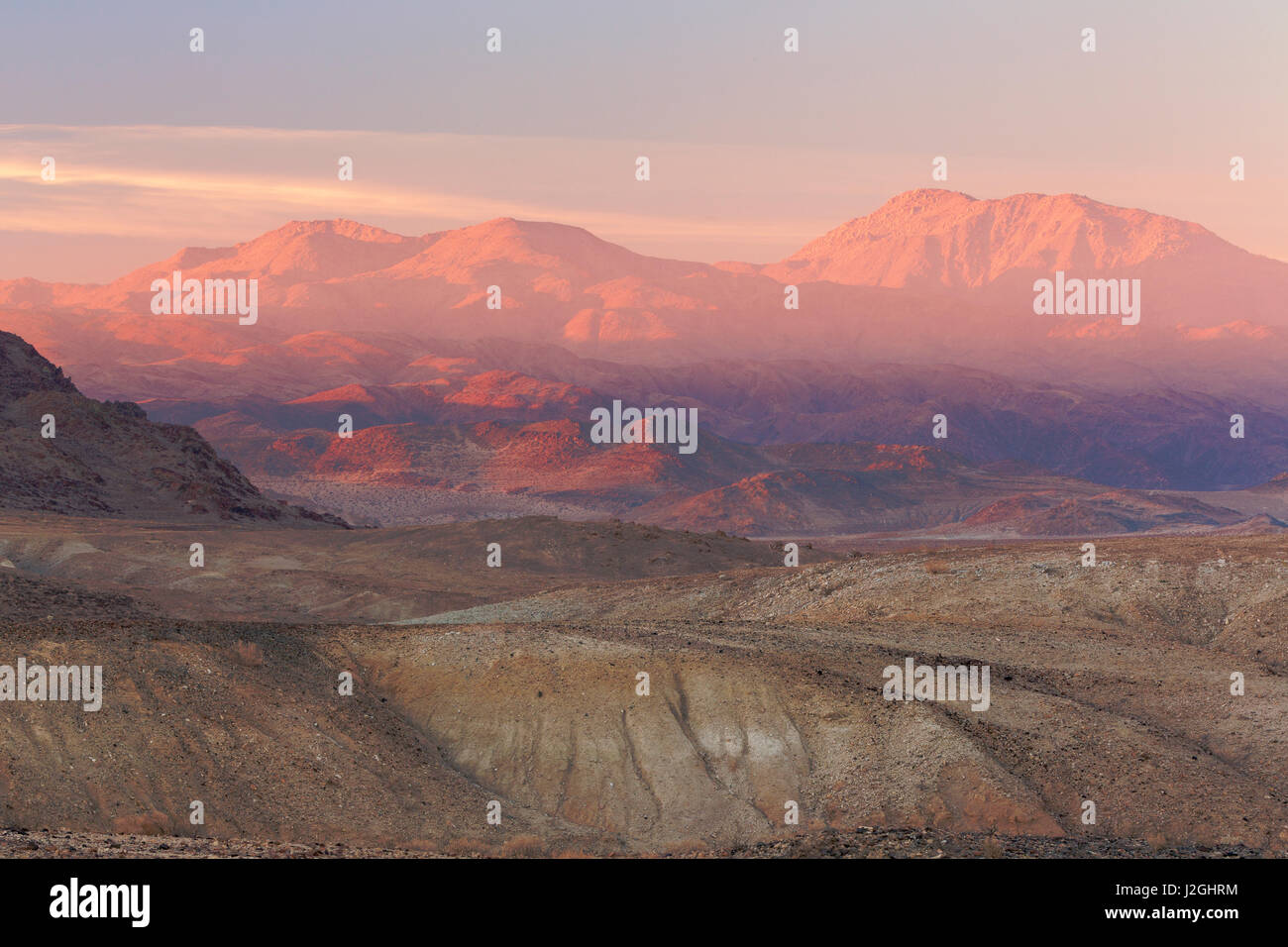California sunset trona pinnacles credit hi-res stock photography and ...