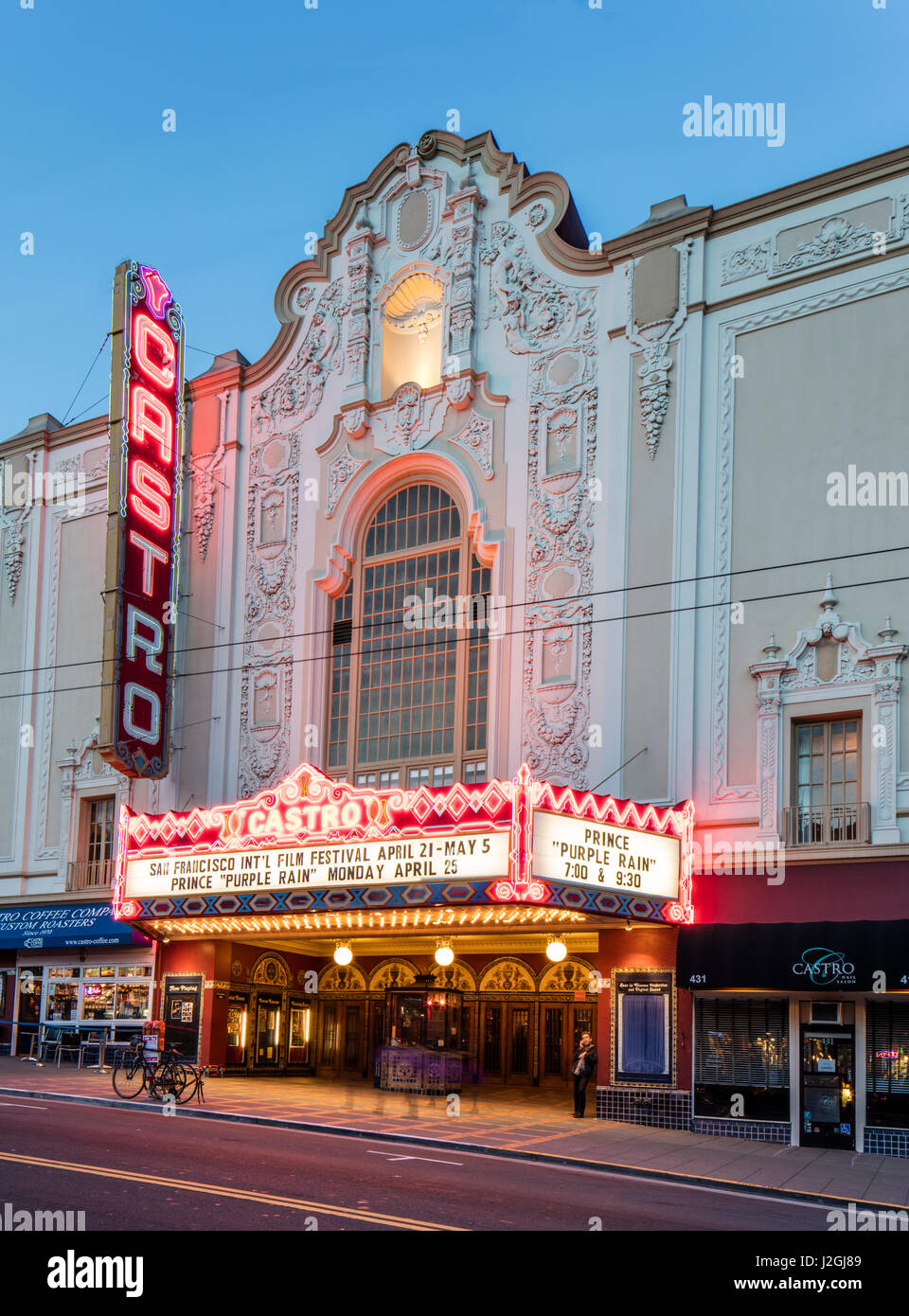 The Castro District in San Francisco, California, USA (Large format ...