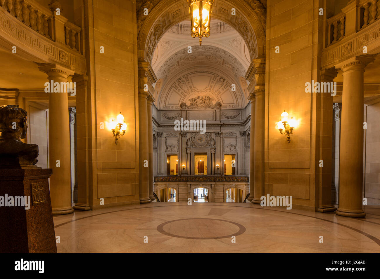 San Francisco City Hall Interior Stock Photos & San Francisco City Hall ...