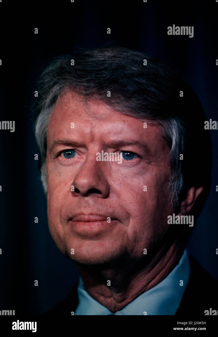 President Carter portrait in April 1977 (Large format sizes available ...
