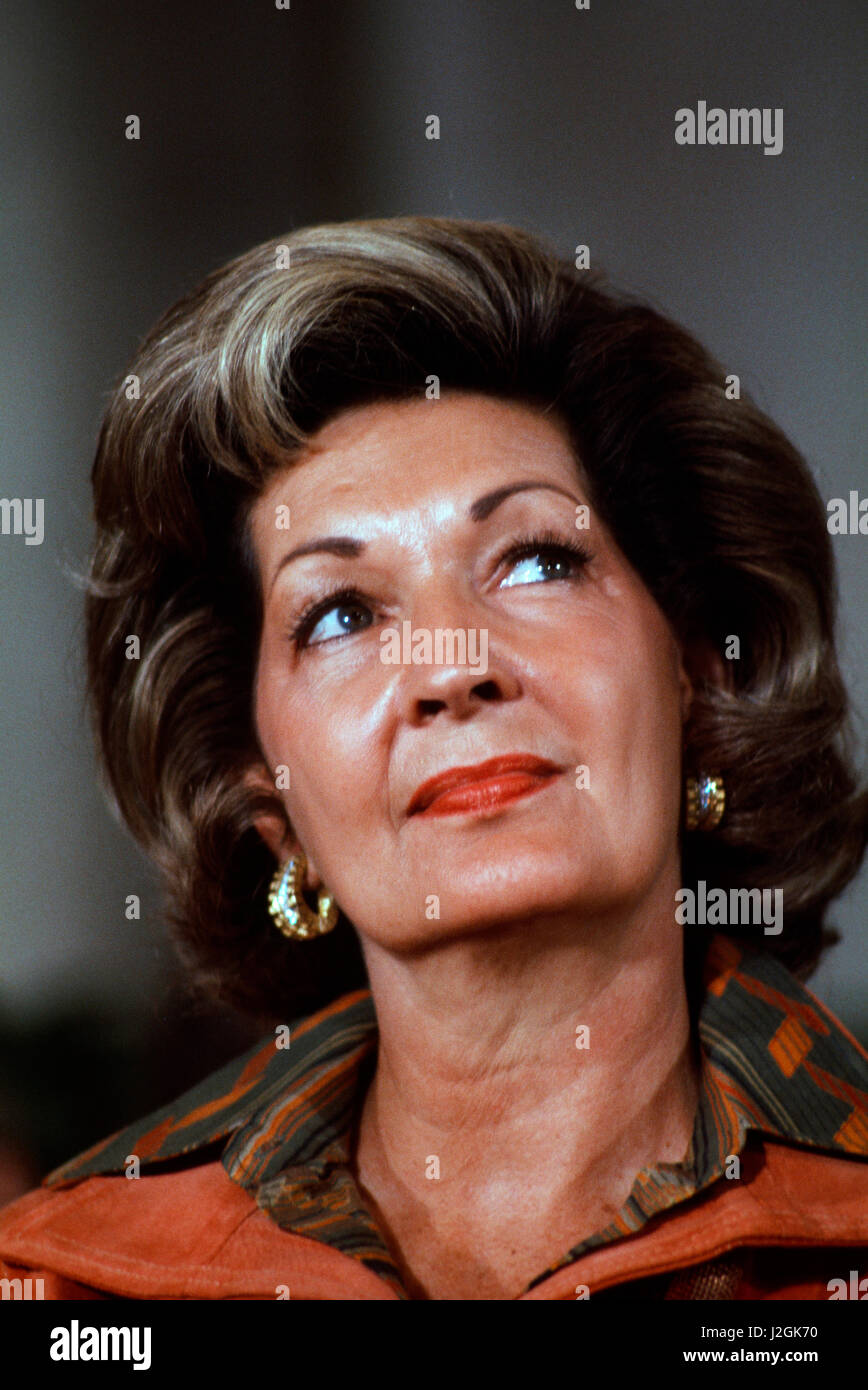 Beryl Ann Longino Bentsen in February 1976 Stock Photo - Alamy