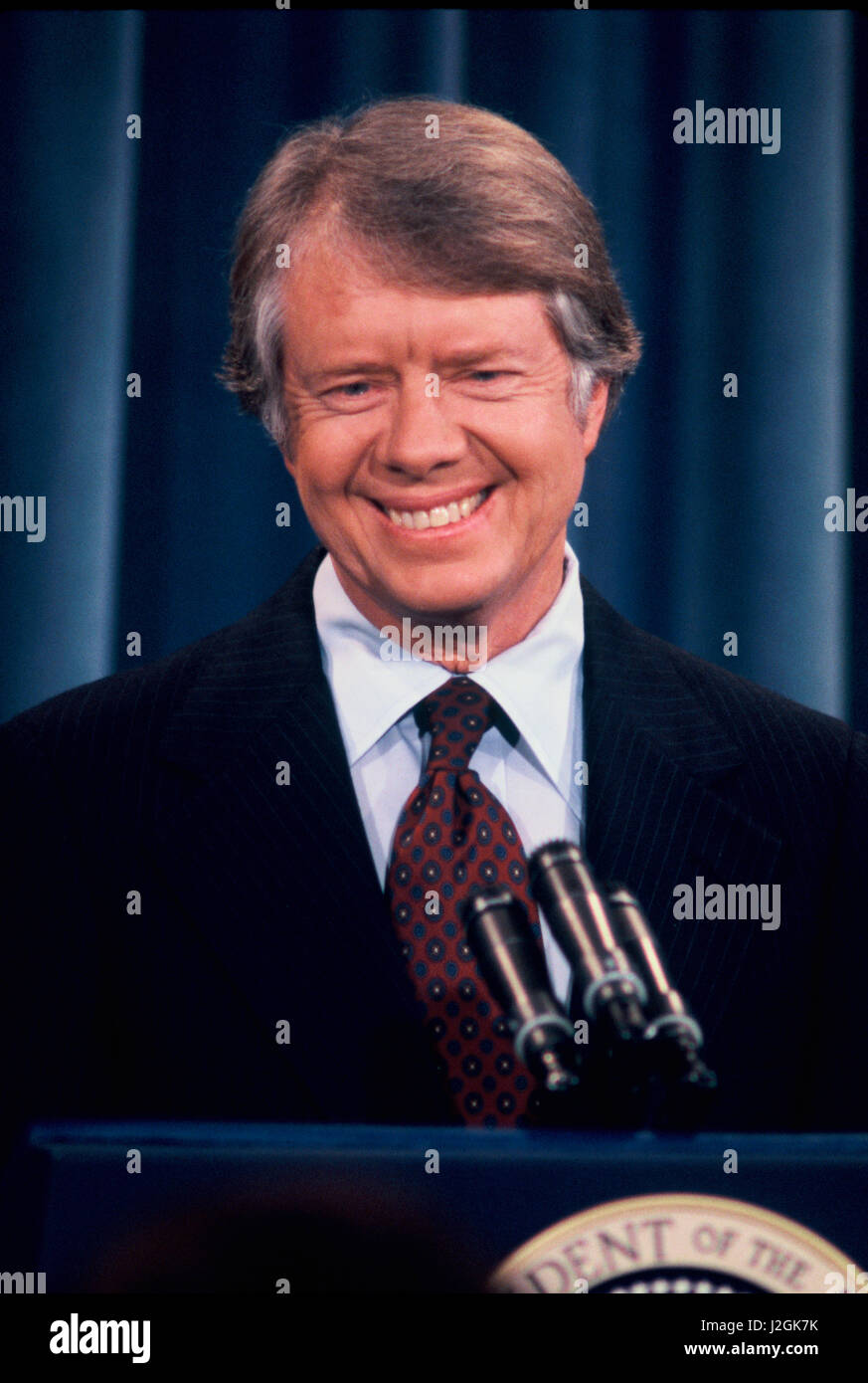 Jimmy carter portrait hi-res stock photography and images - Alamy