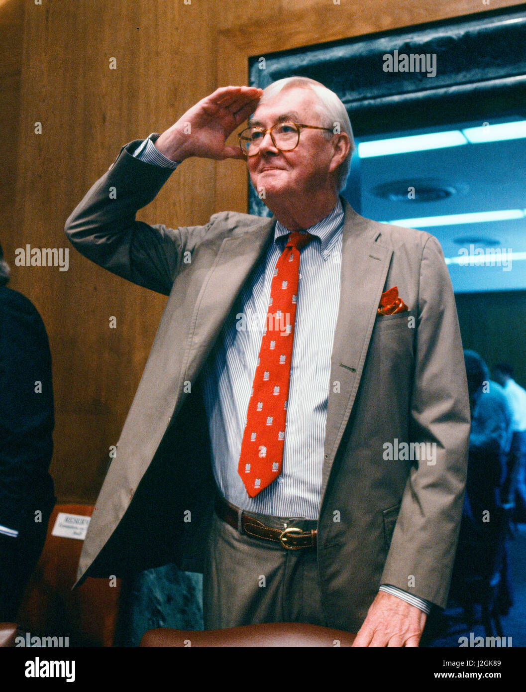 Senator Daniel Patrick Moynihan in June 1994 Stock Photo - Alamy