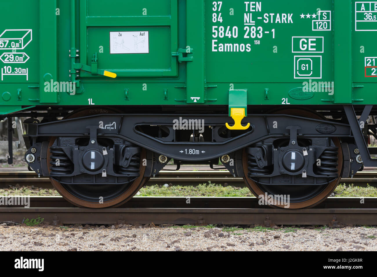 Bogie box wagons hi-res stock photography and images - Alamy