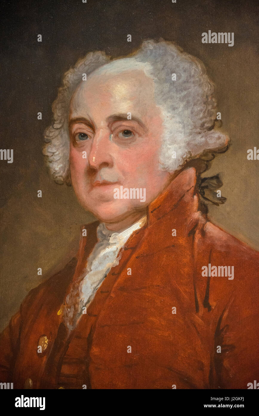 Portrait of John Adams, National Gallery of Art, Washington, DC, USA ...