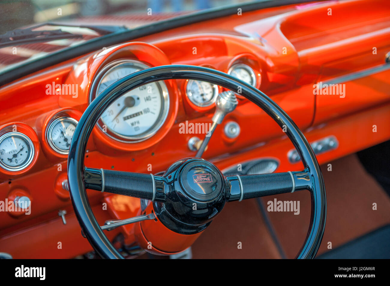 Classic car, hot rod, New Smyrna Beach, Florida, USA Stock Photo - Alamy