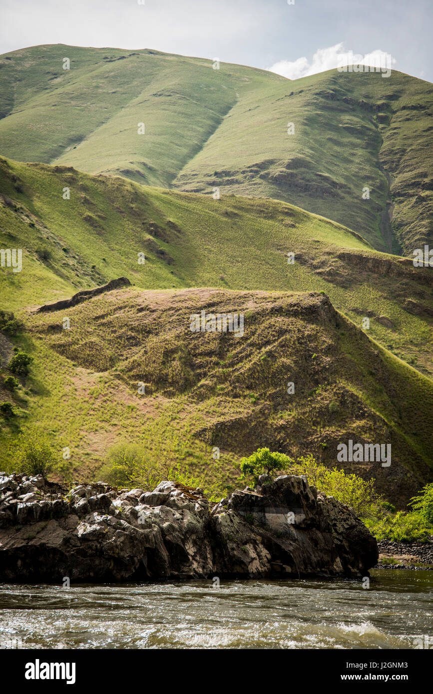 USA, Idaho, Columbia River Basin, Snake River Basin, Hells Canyon reach ...