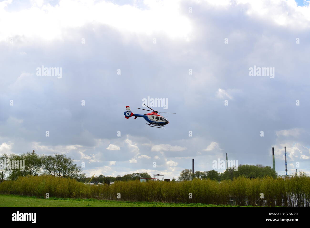 German police helicopter in hi-res stock photography and images - Alamy