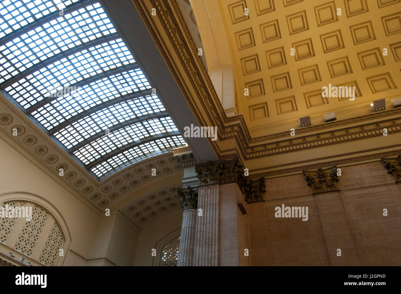 the Great Hall of Union Station in Chicago, opened 1925 Stock Photo - Alamy