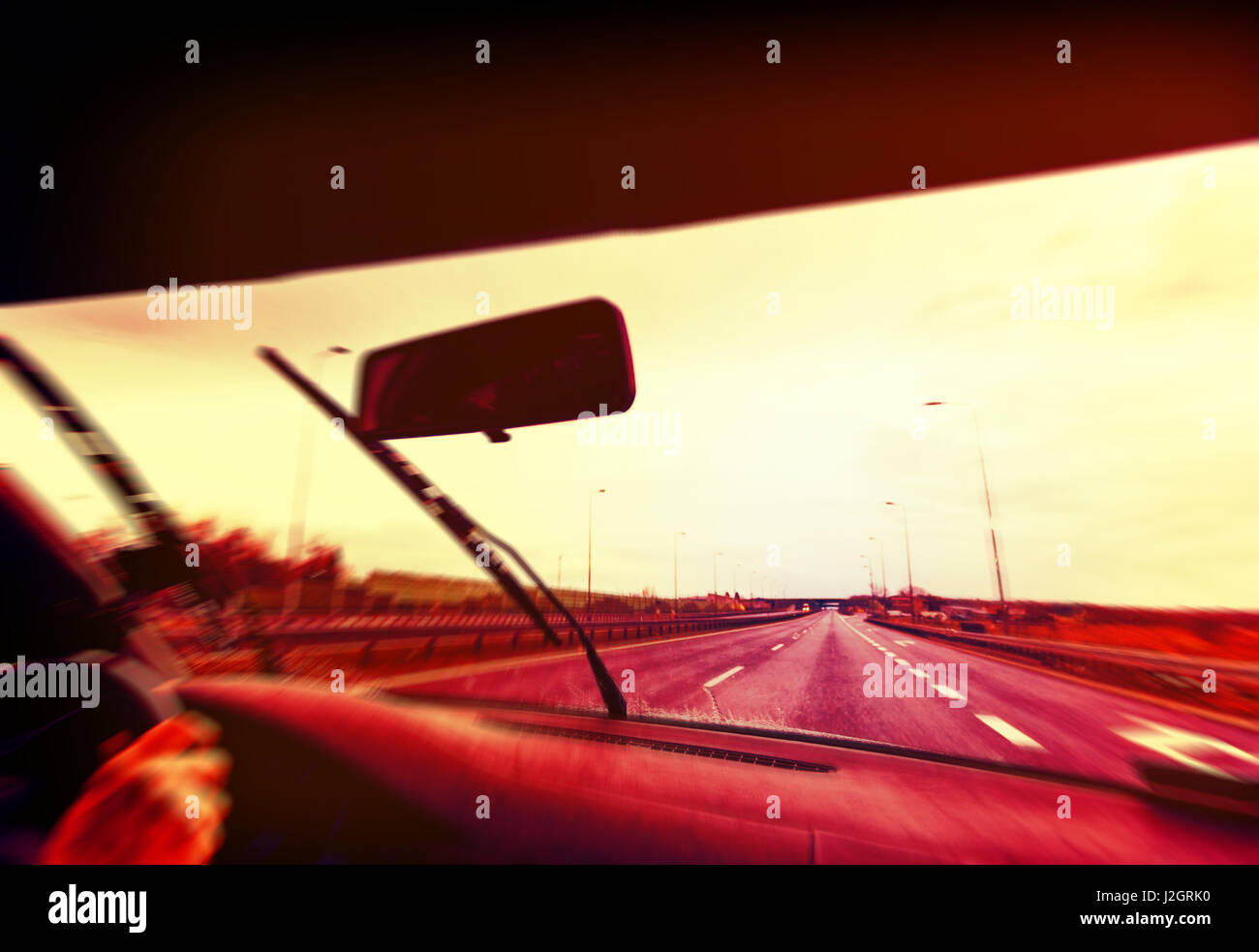 Driving in wet conditions hi-res stock photography and images - Alamy