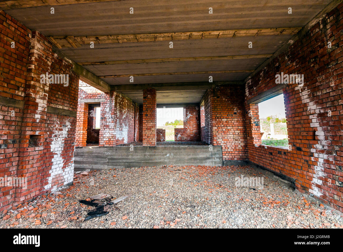 Old Brick Building Interior