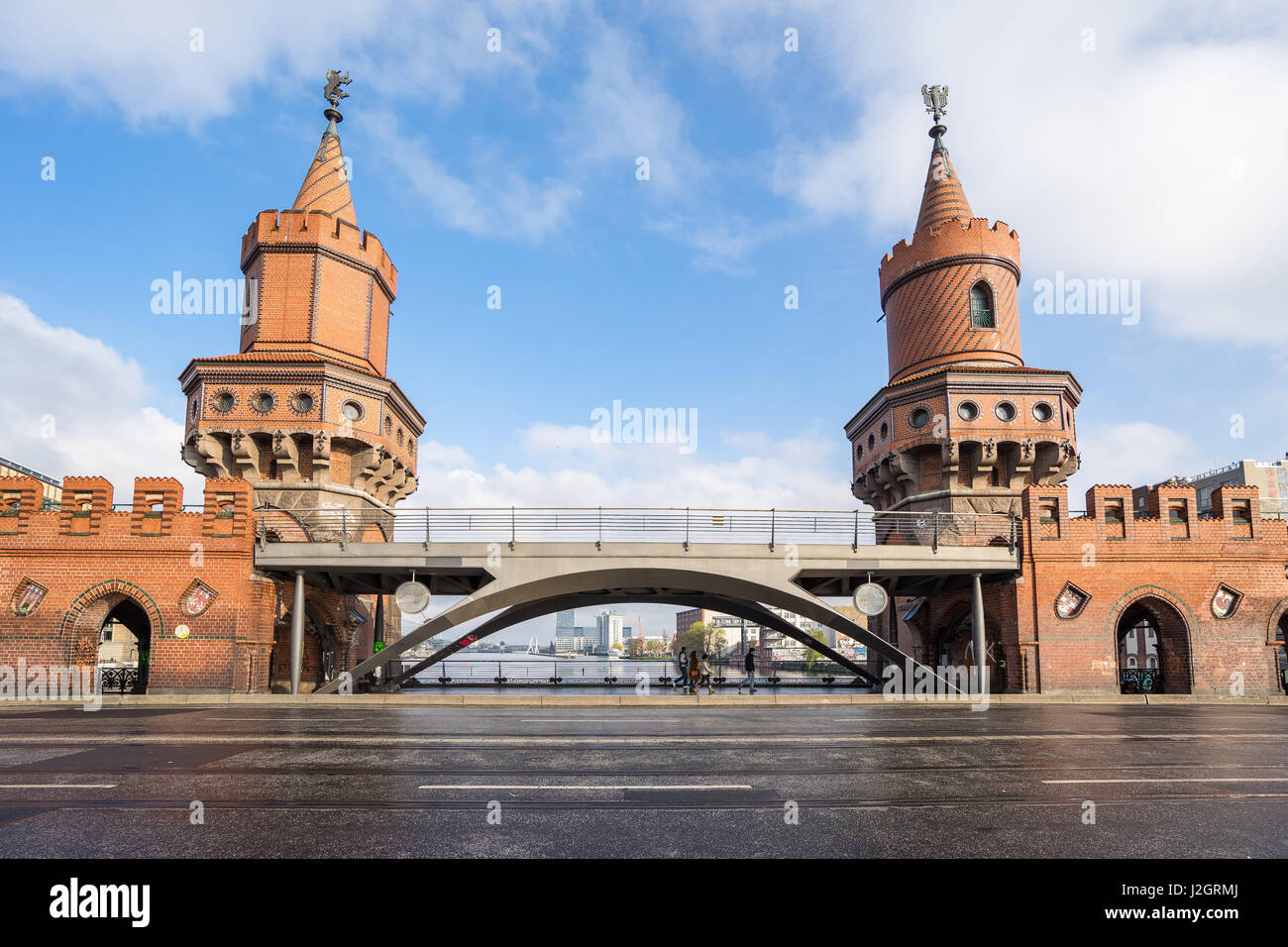 The Oberbaumbruecke in Berlin city, Germany Stock Photo - Alamy