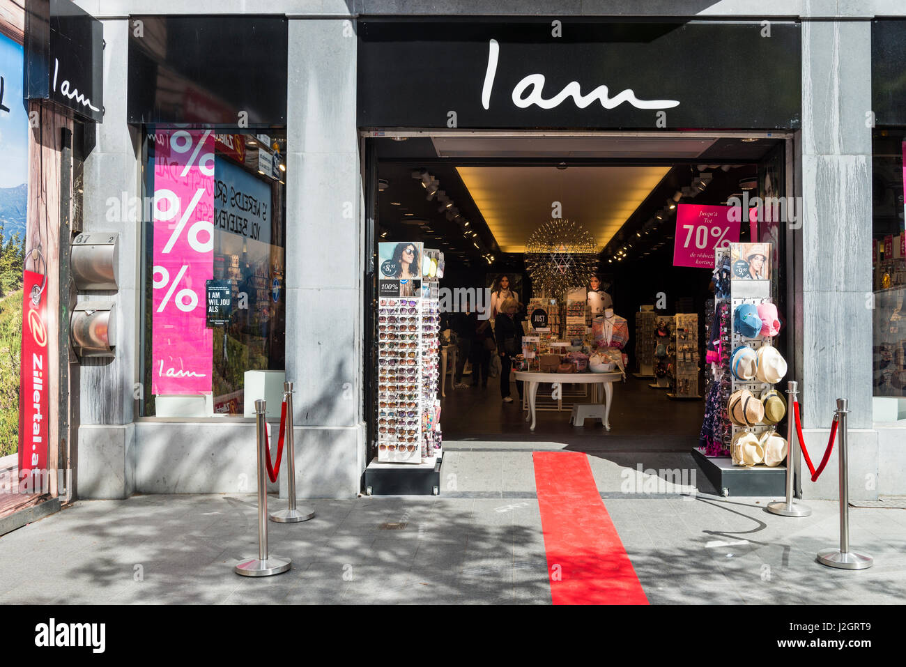 I am i-am store in Atnwerp Stock Photo - Alamy