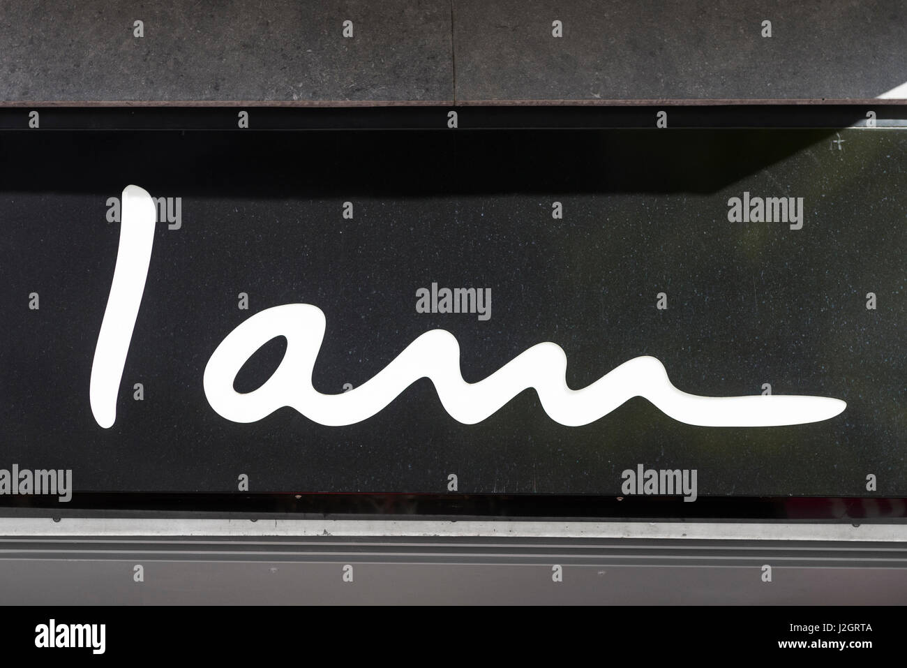 I am i-am store in Atnwerp Stock Photo - Alamy