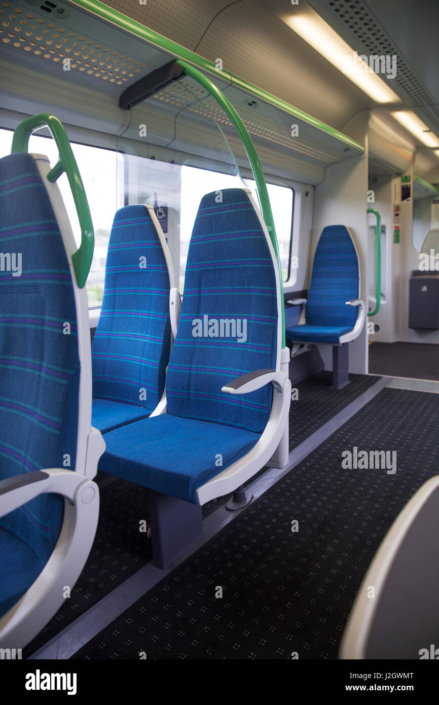Inside electric train hi-res stock photography and images - Alamy
