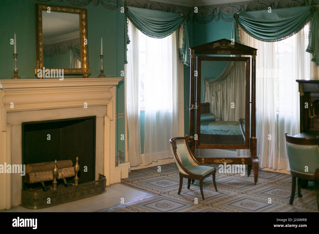 New York City, New York, USA. Morris Jumel Mansion. Formerly used by ...