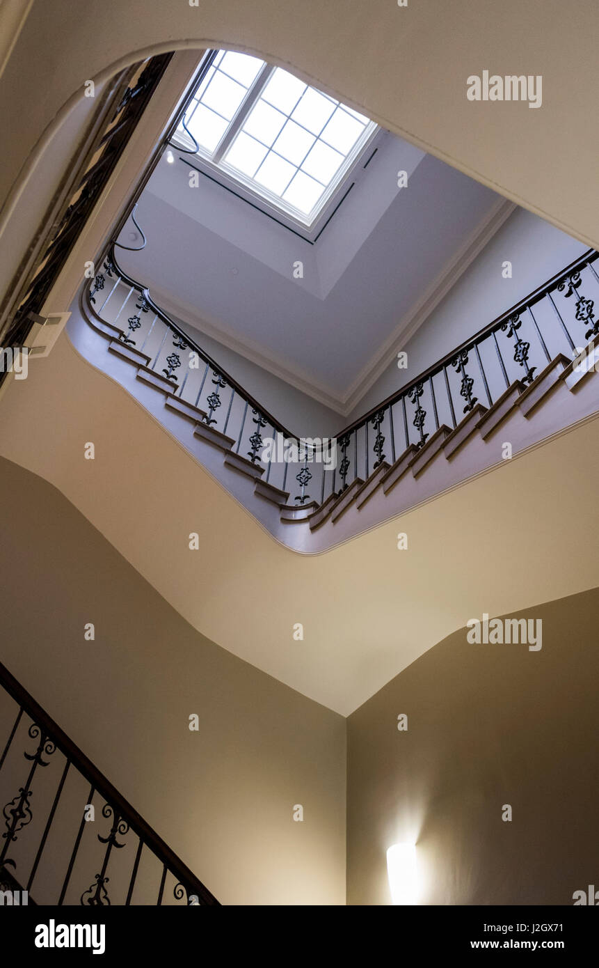 USA, Rhode Island, Providence, staircase Stock Photo - Alamy