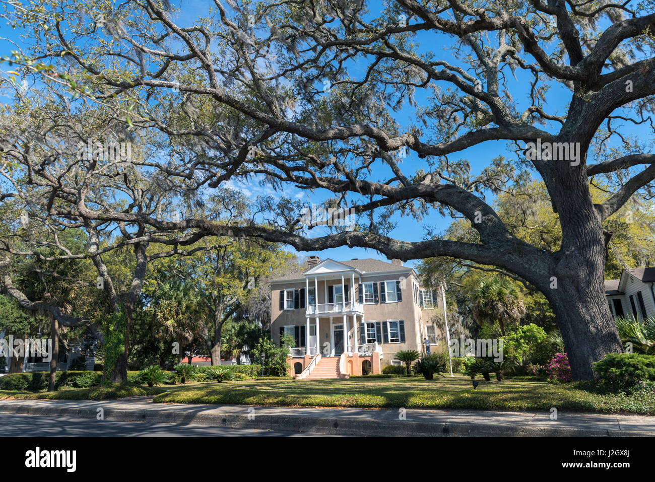 USA, South Carolina, Beaufort, Tabby Manse (Large format sizes ...
