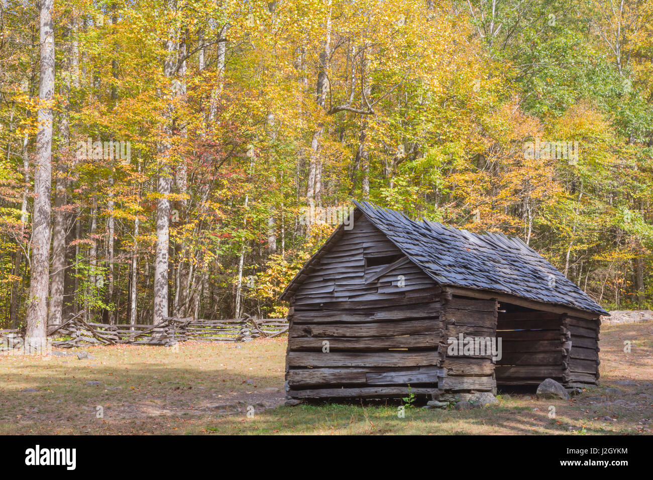 Tennessee, Great Smoky Mountains National Park, Roaring Fork Motor ...