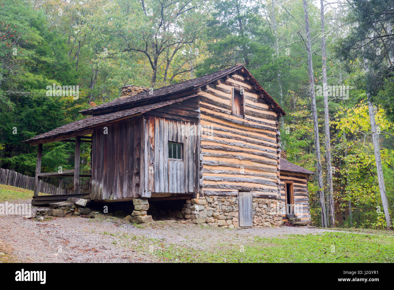 Tennessee, Great Smoky Mountains National Park, Cades Cove, Elijah ...