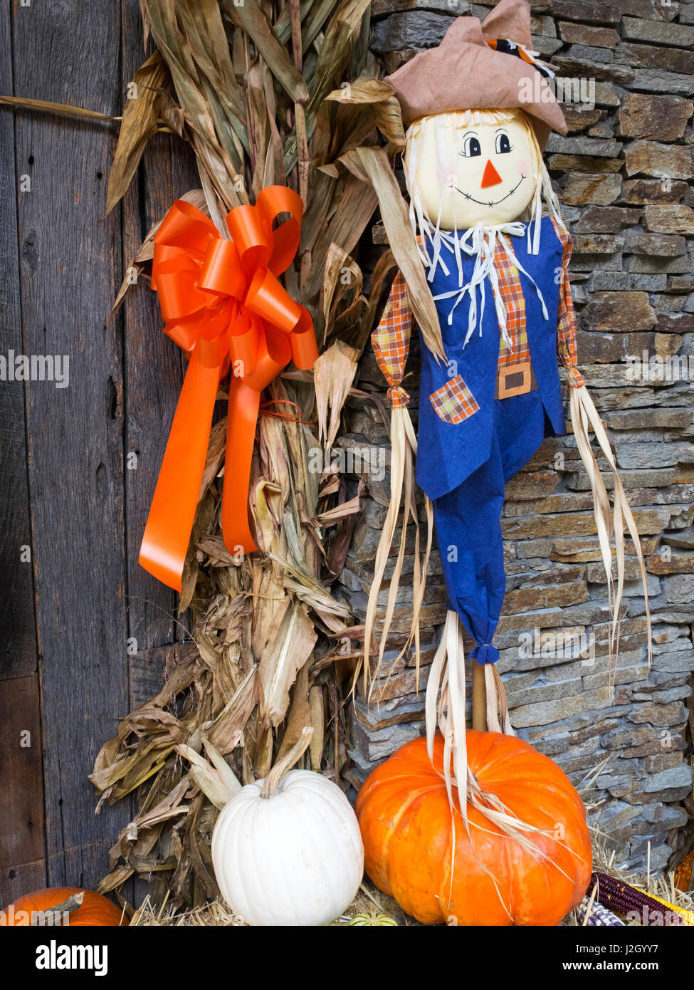 Tennessee, Gatlinburg, Halloween decorations Stock Photo - Alamy