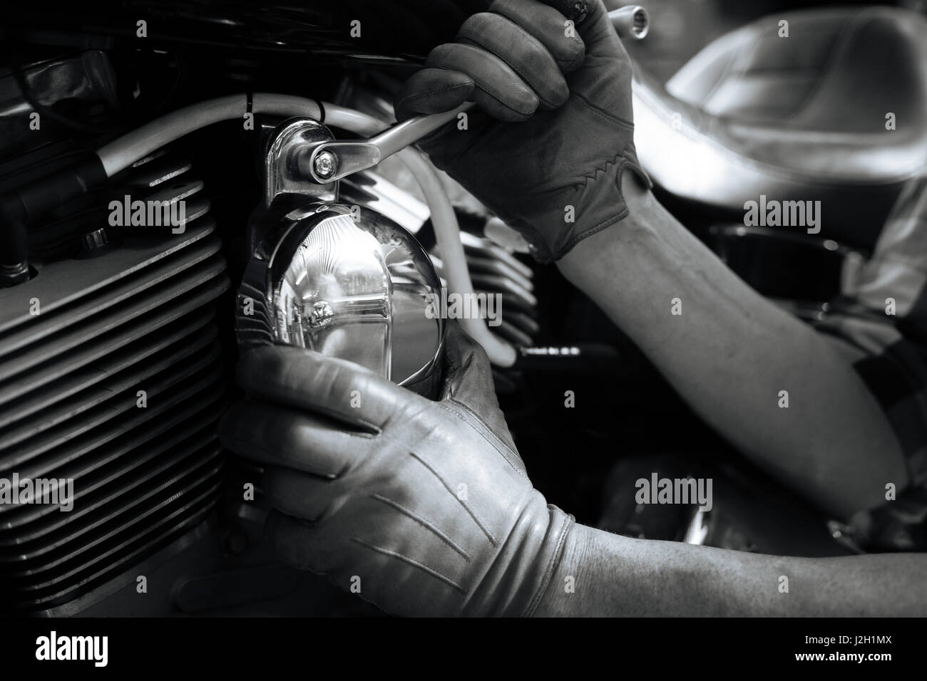 Fixed Motorcycle High Resolution Stock Photography and Images - Alamy