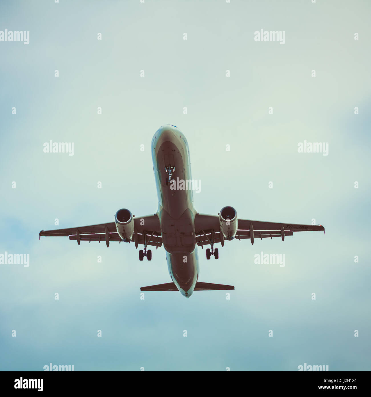 Real jet aircraft passenger hi-res stock photography and images - Alamy