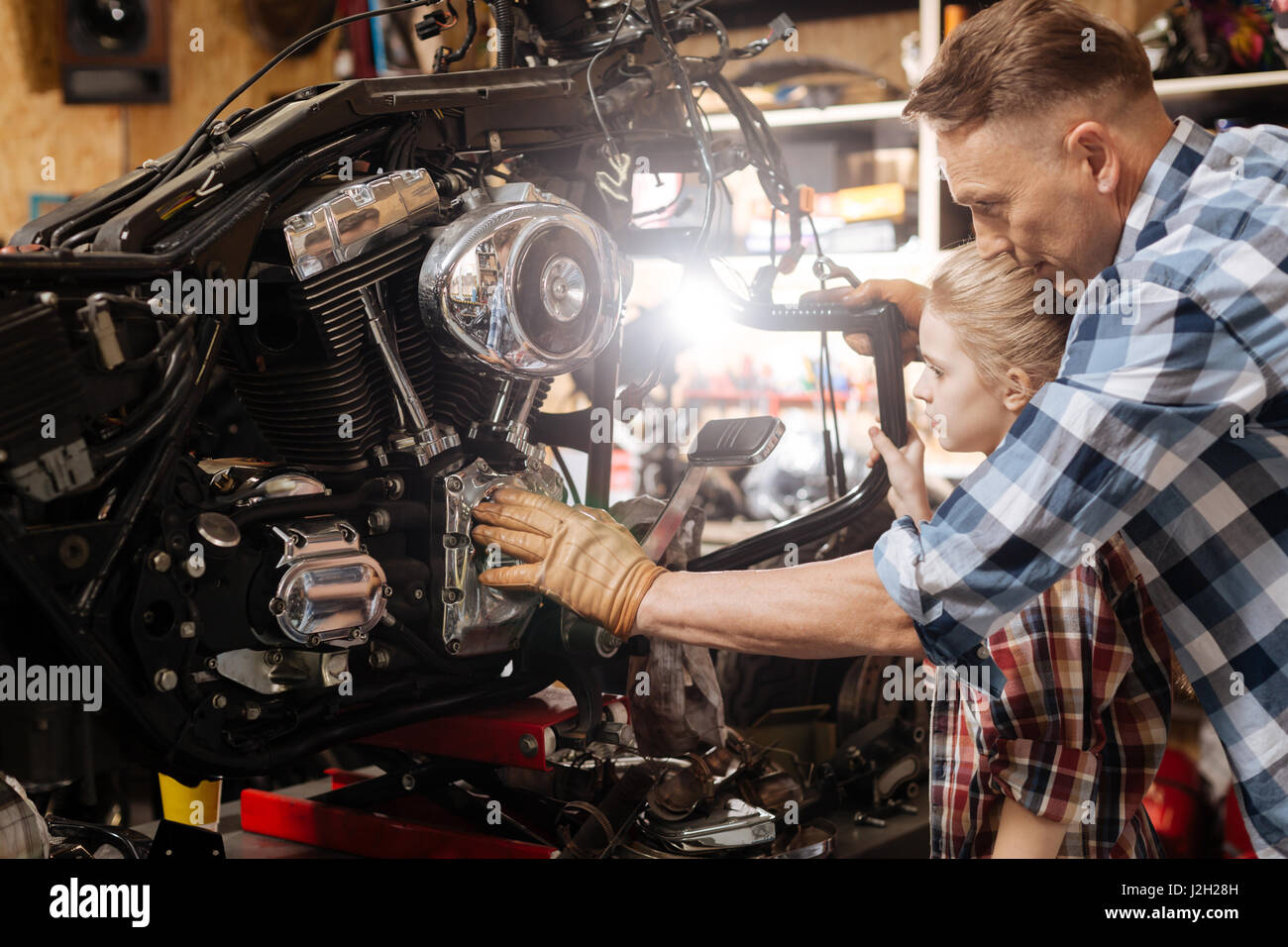 Thats the heart. Gentle sincere smart dad making sure his daughter ...