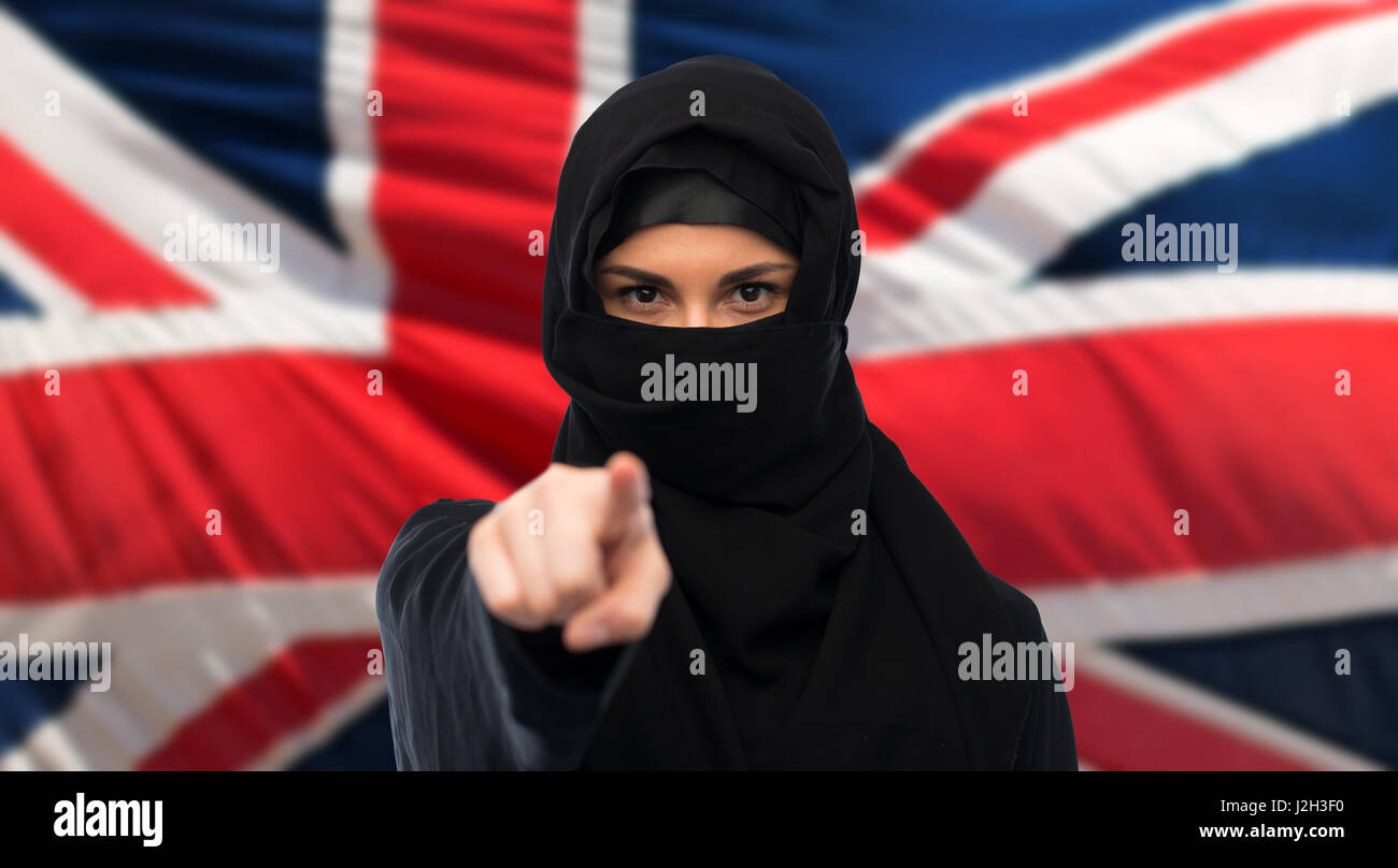 British muslim flag hi-res stock photography and images - Alamy