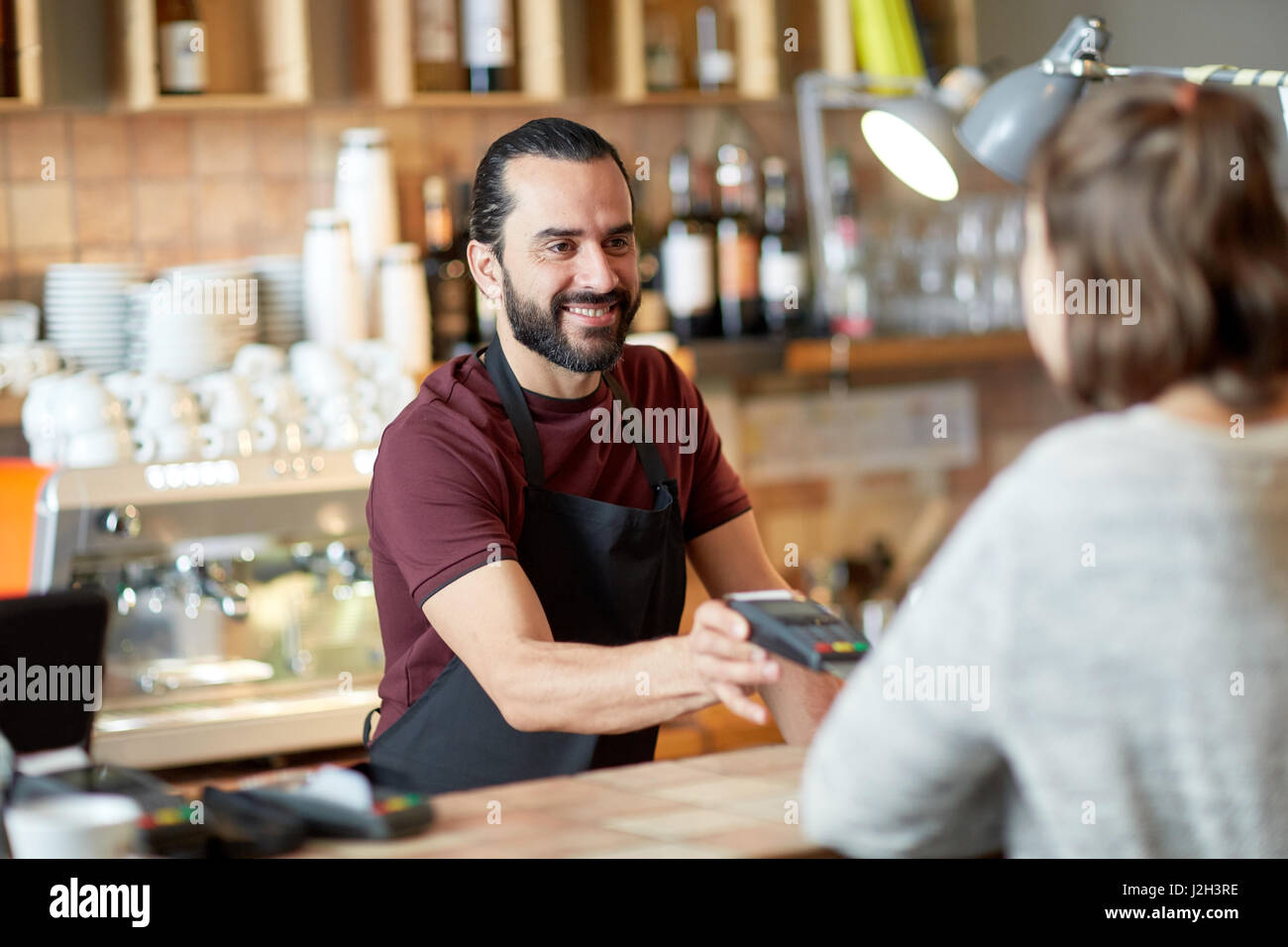 Customer at bar hi-res stock photography and images - Alamy
