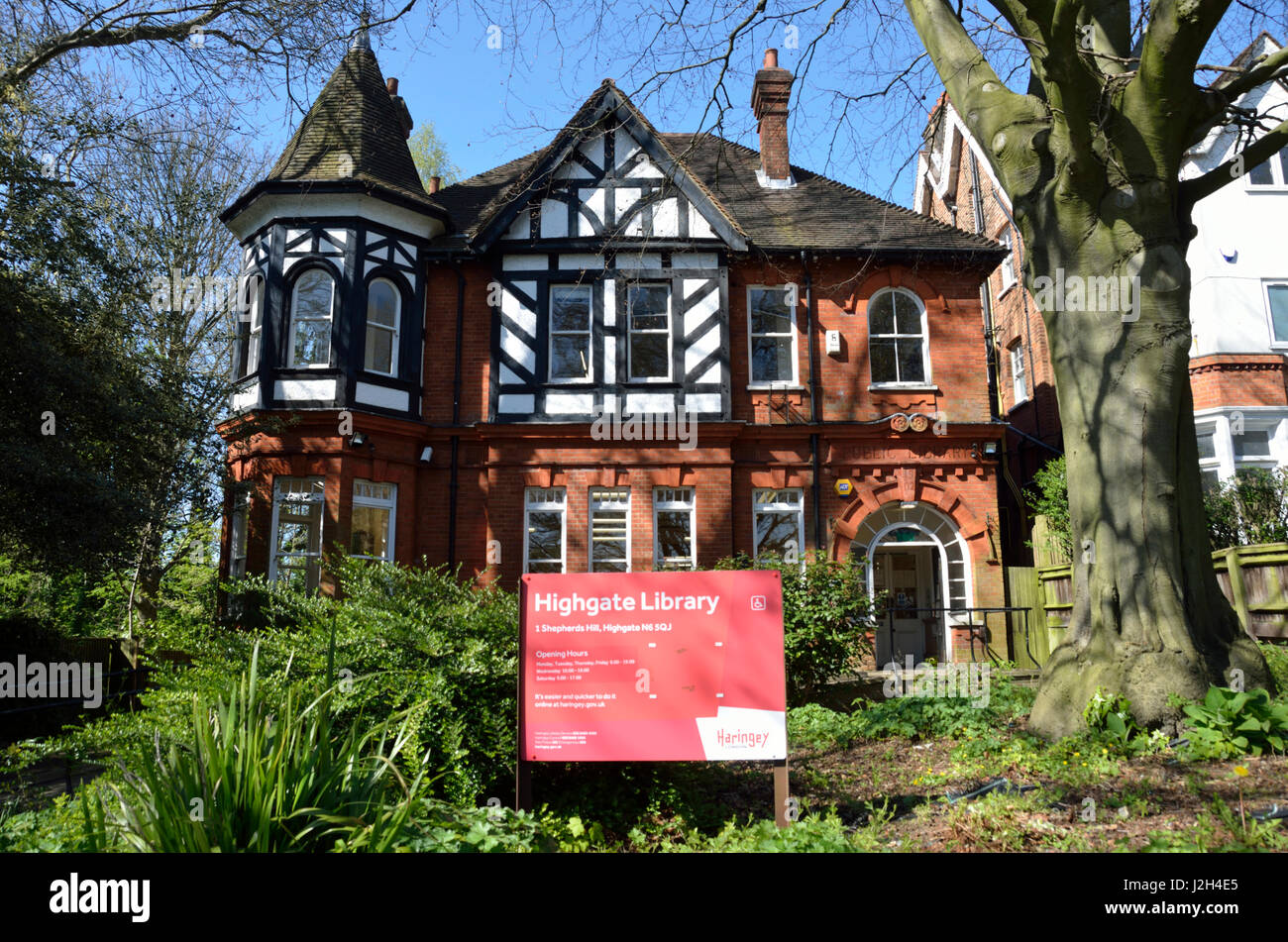 Highgate public library hi-res stock photography and images - Alamy