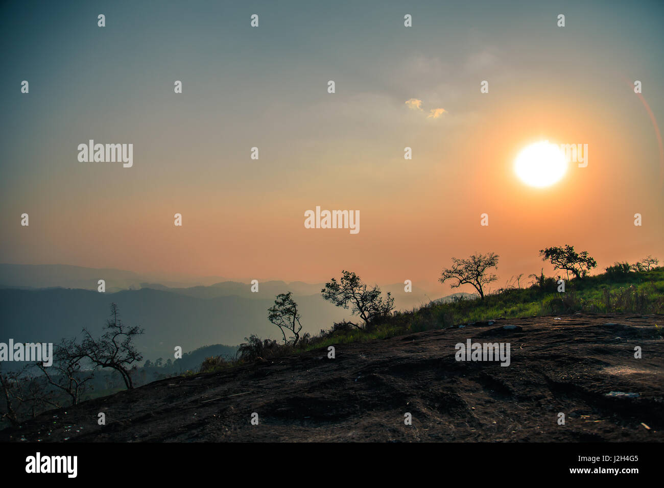 India kerala munnar dawn light hi-res stock photography and images - Alamy