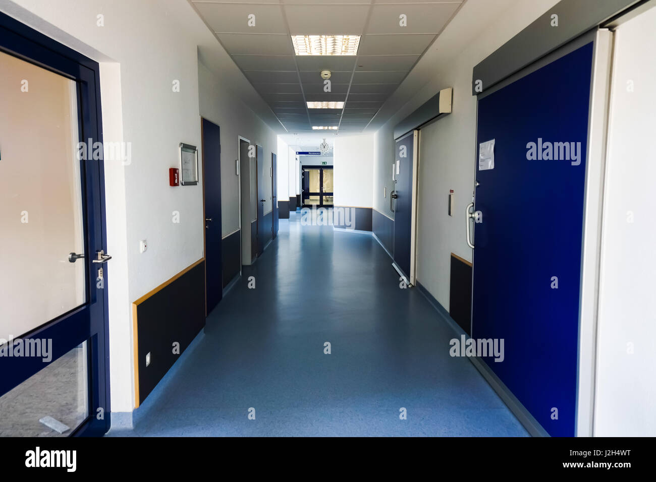 interior of hospital. corridor in hospital Stock Photo - Alamy