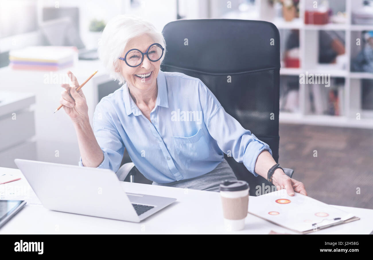 Age woman social worker hi-res stock photography and images - Alamy