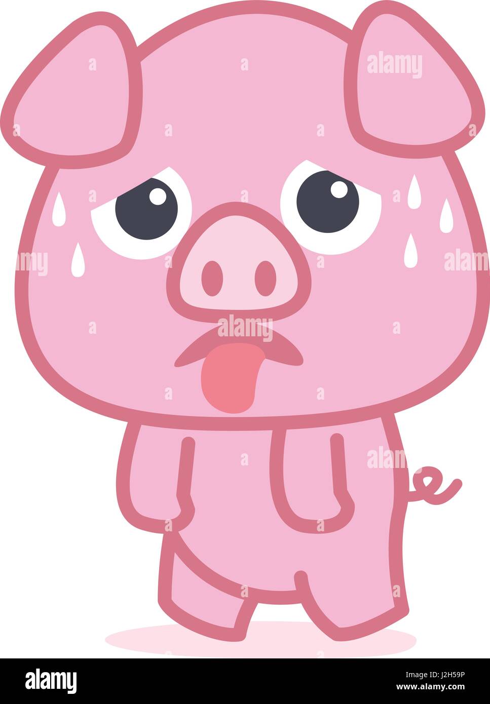 Pig cartoon style collection Stock Vector Image & Art - Alamy
