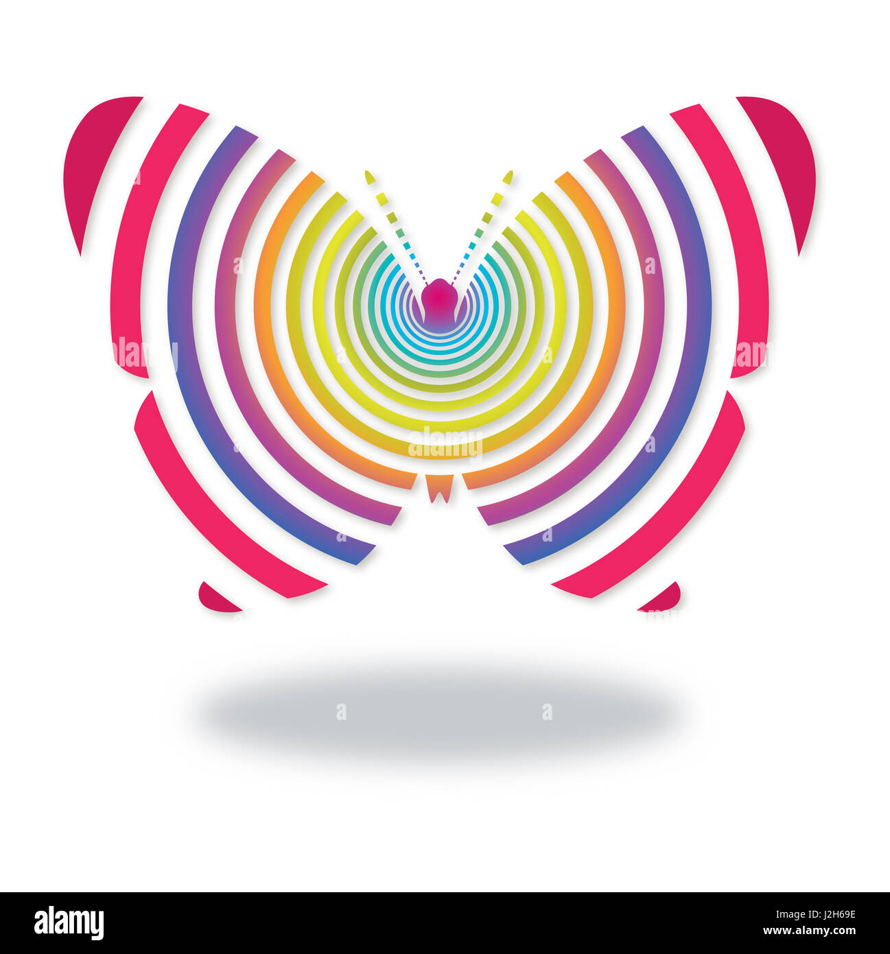 Vector graphic multi color Cut Out Stock Images & Pictures - Alamy