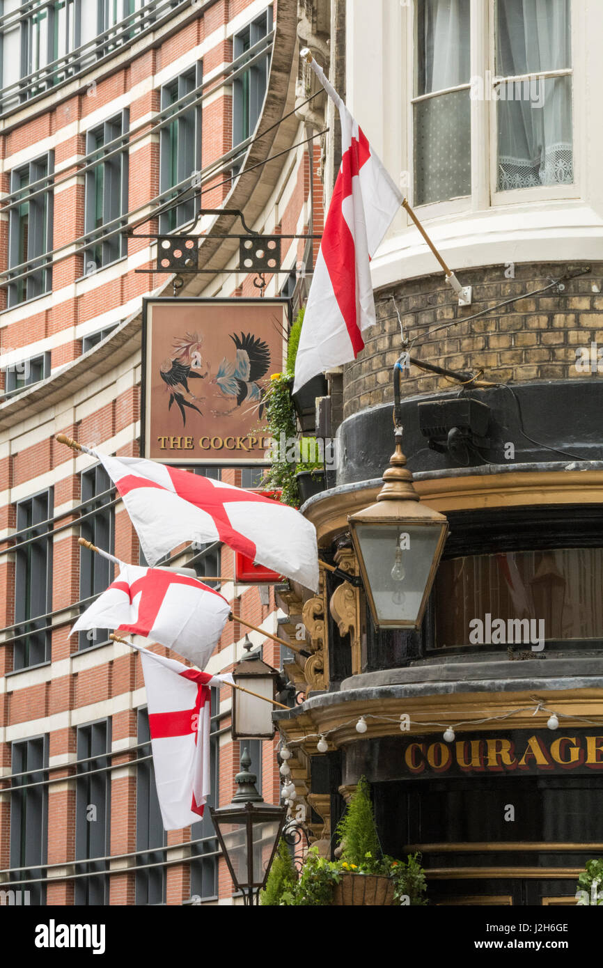 The Cockpit public house on St Andrew's Hill in the City of London ...