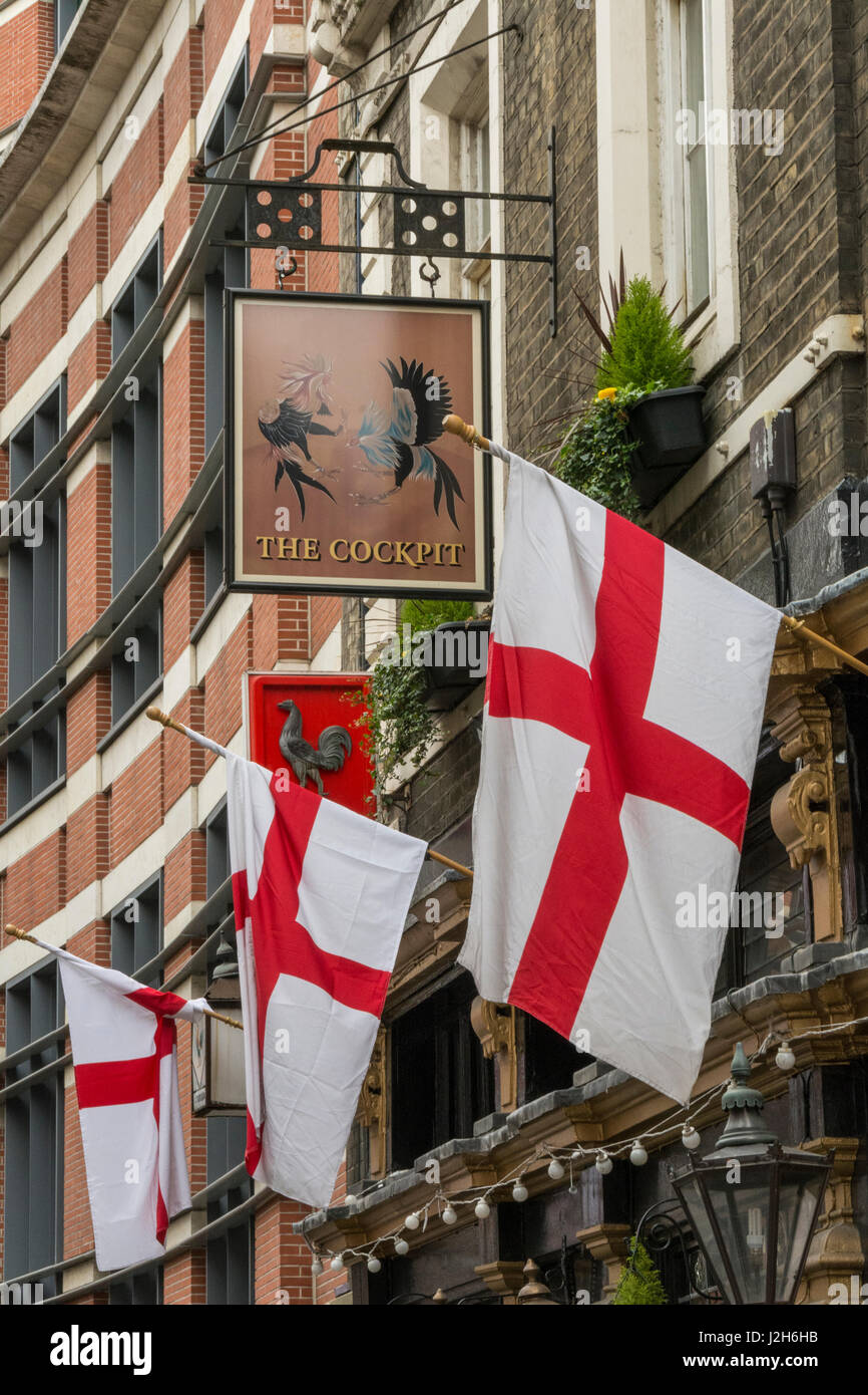 The Cockpit pub on St Andrew's Hill in the City of London, UK Stock ...