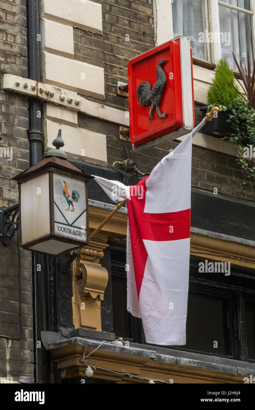 The Cockpit pub on St Andrew's Hill in the City of London, UK Stock ...