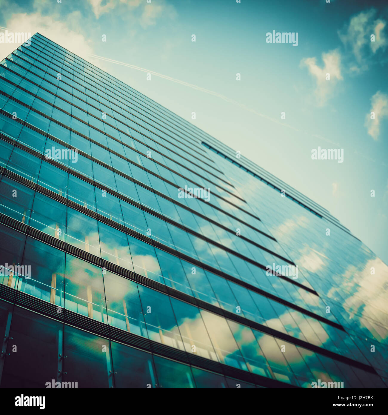 glass wall of skyscraper. Buildings abstract Stock Photo - Alamy