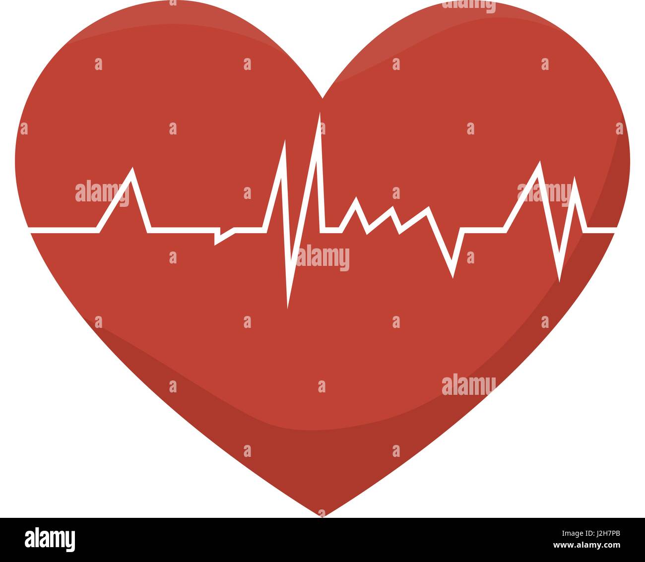heart cardio isolated icon Stock Vector Image & Art - Alamy