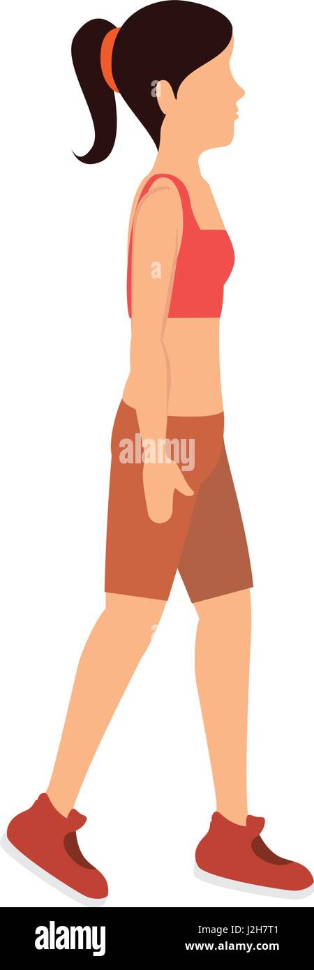 female athlete avatar character Stock Vector Image & Art - Alamy