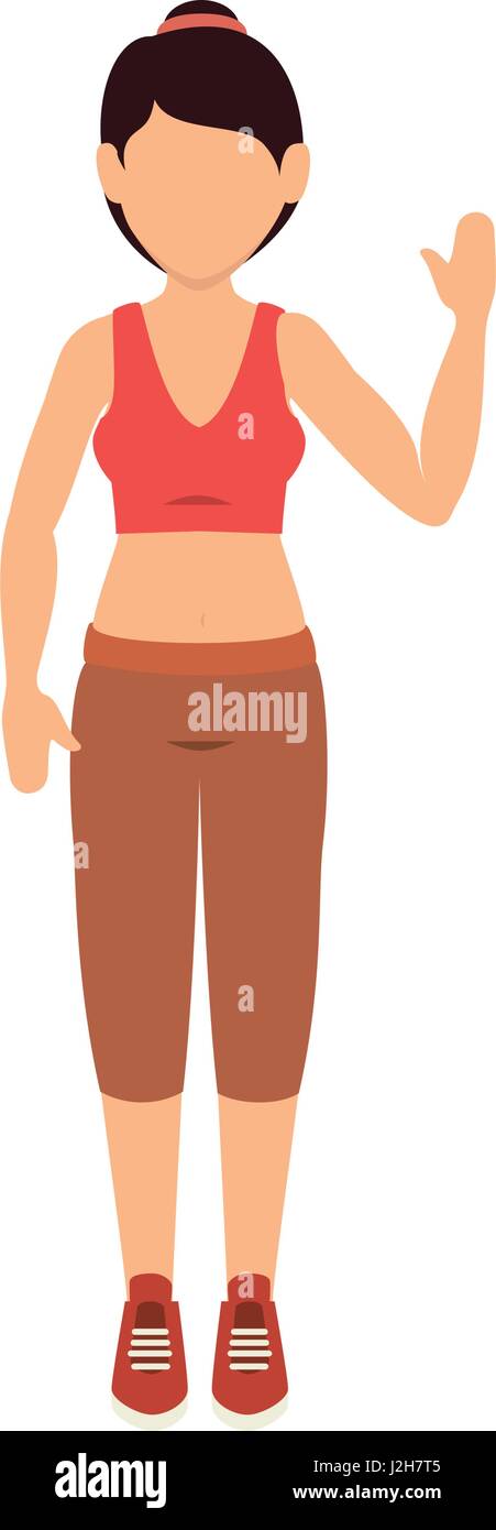 female athlete avatar character Stock Vector Image & Art - Alamy