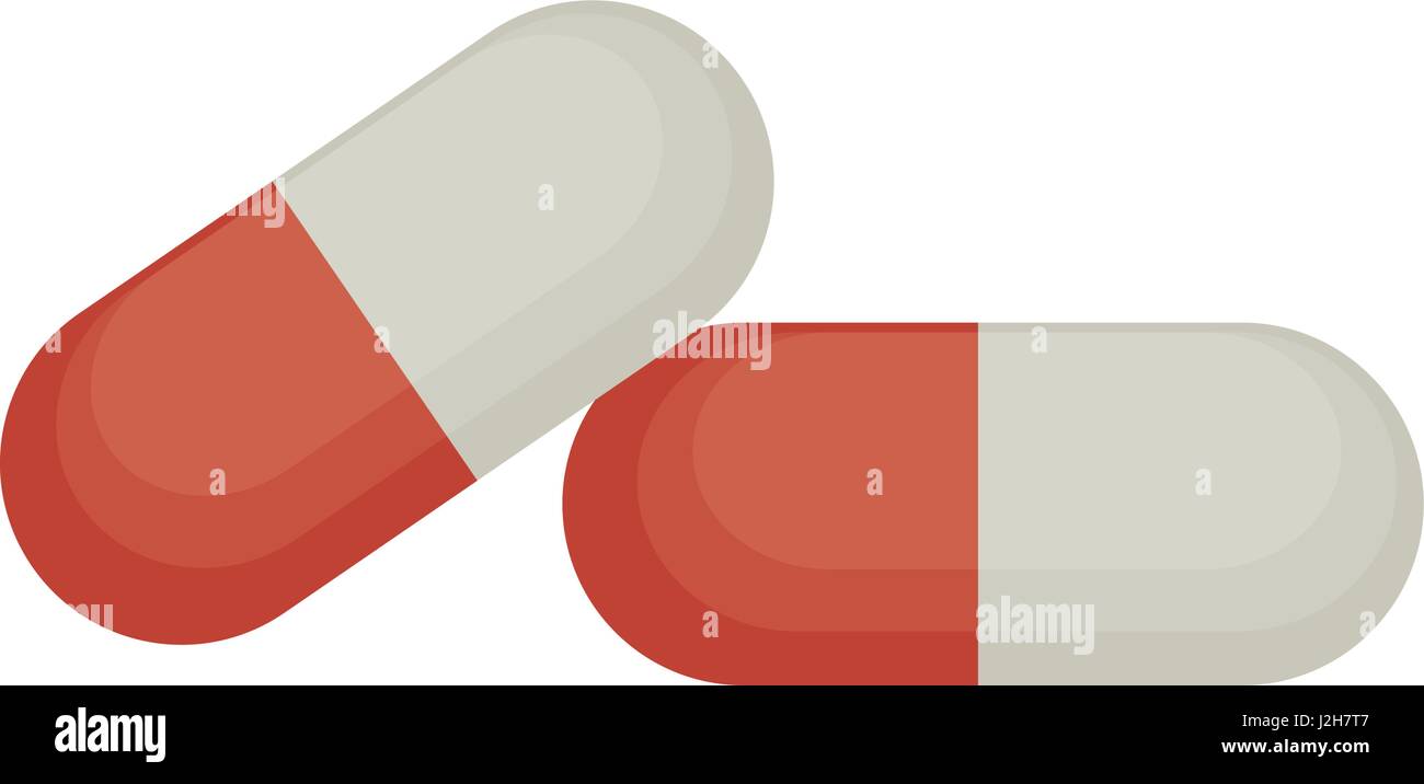 capsule drug isolated icon Stock Vector Image & Art - Alamy