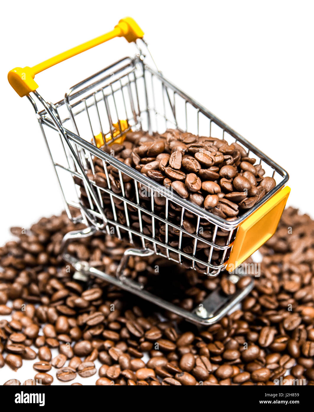 Coffee bean cart hi-res stock photography and images - Alamy