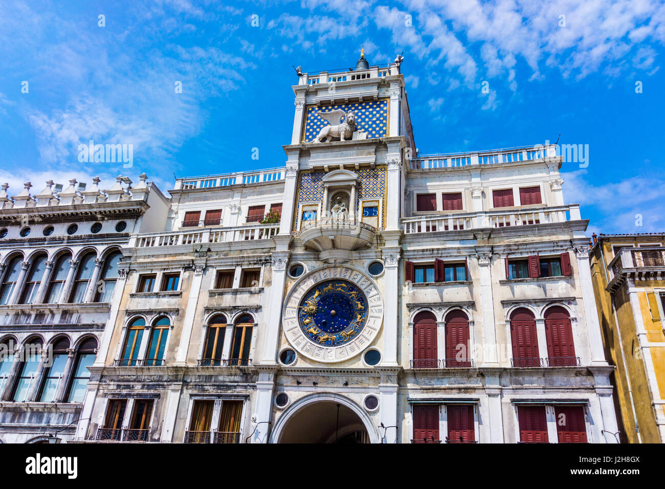 Piazza San Marko in Venice, Italy. San Marko cathedral Stock Photo - Alamy